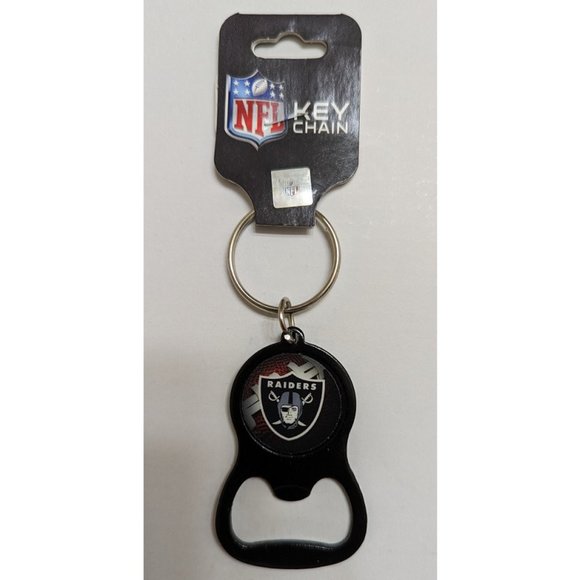 Rico | Accessories | Las Vegas Raiders Keychainbeverage Bottle Opener ...